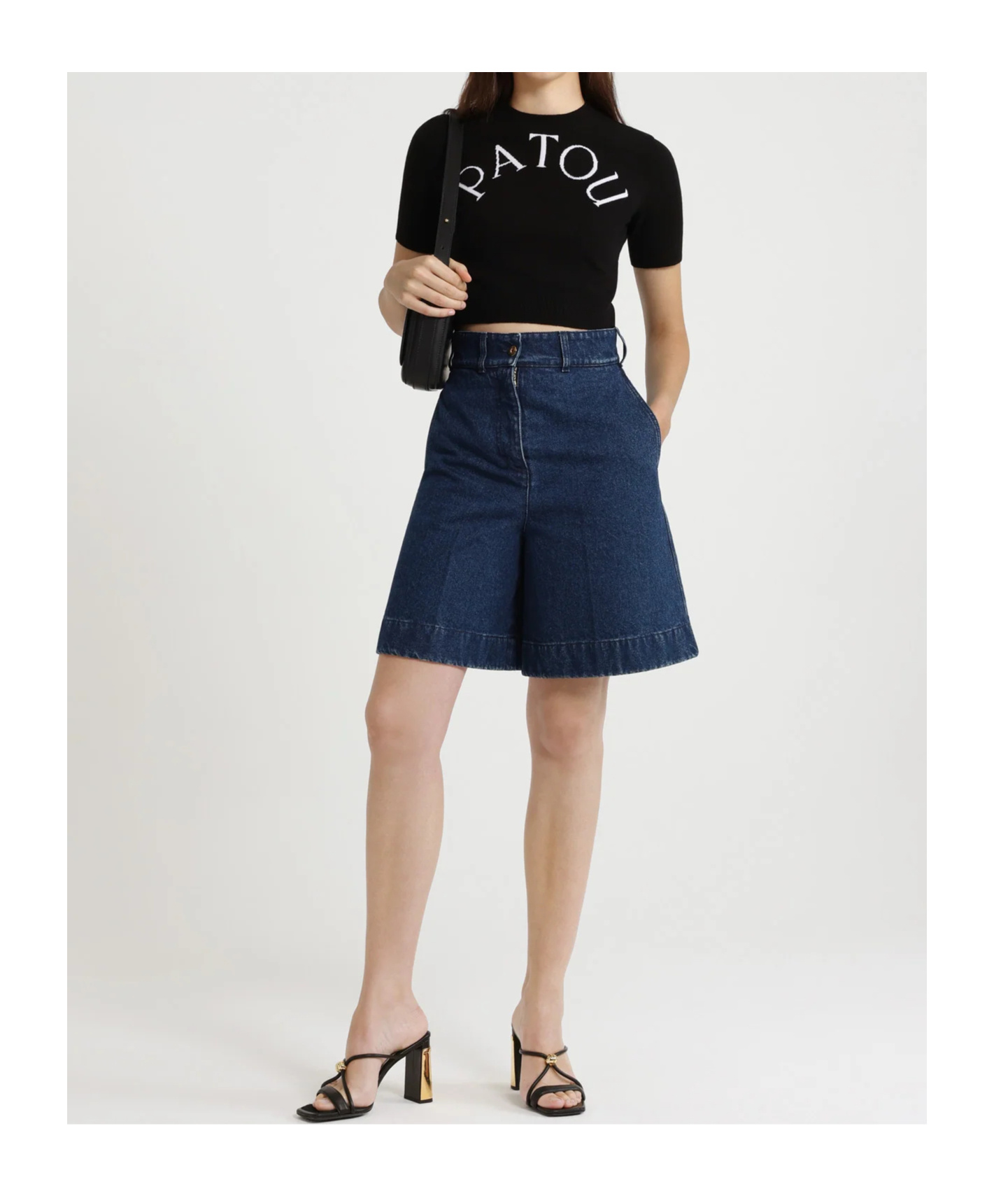 PATOU Patou Denim Bermuda Shorts